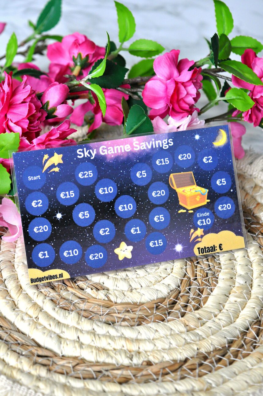 Sky game saving challenge - Budgetvibes.nl